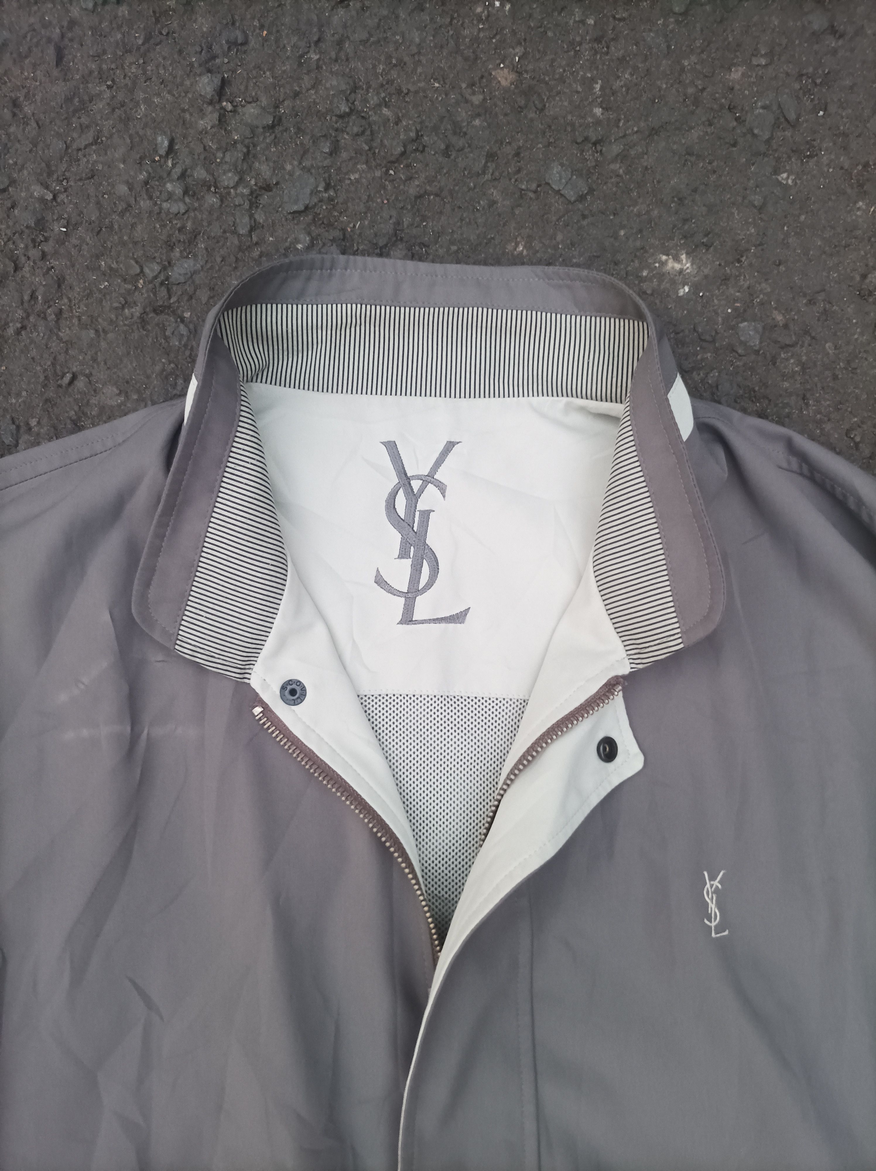 Vintage × Ysl Pour Homme × Yves Saint Laurent Big logo Yves Saint ...