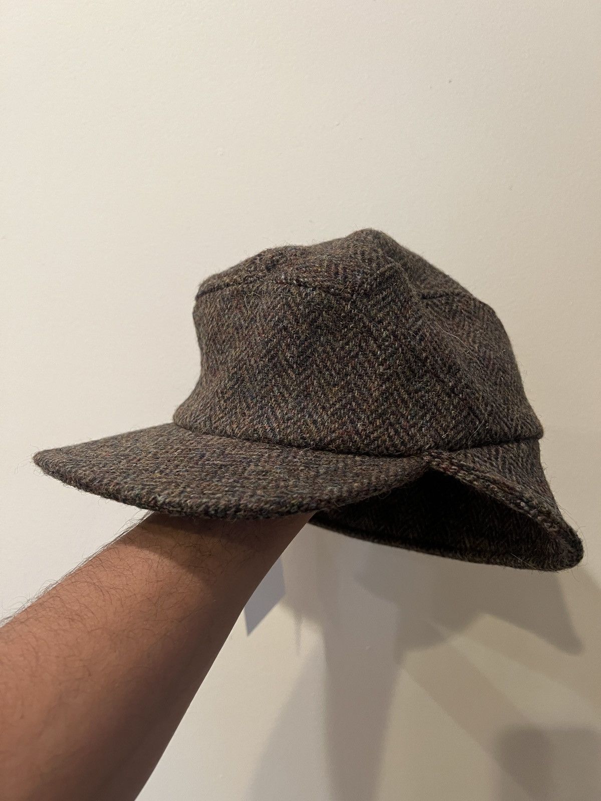 Paa Paa Ear Flap Cap Harris Tweed | Grailed