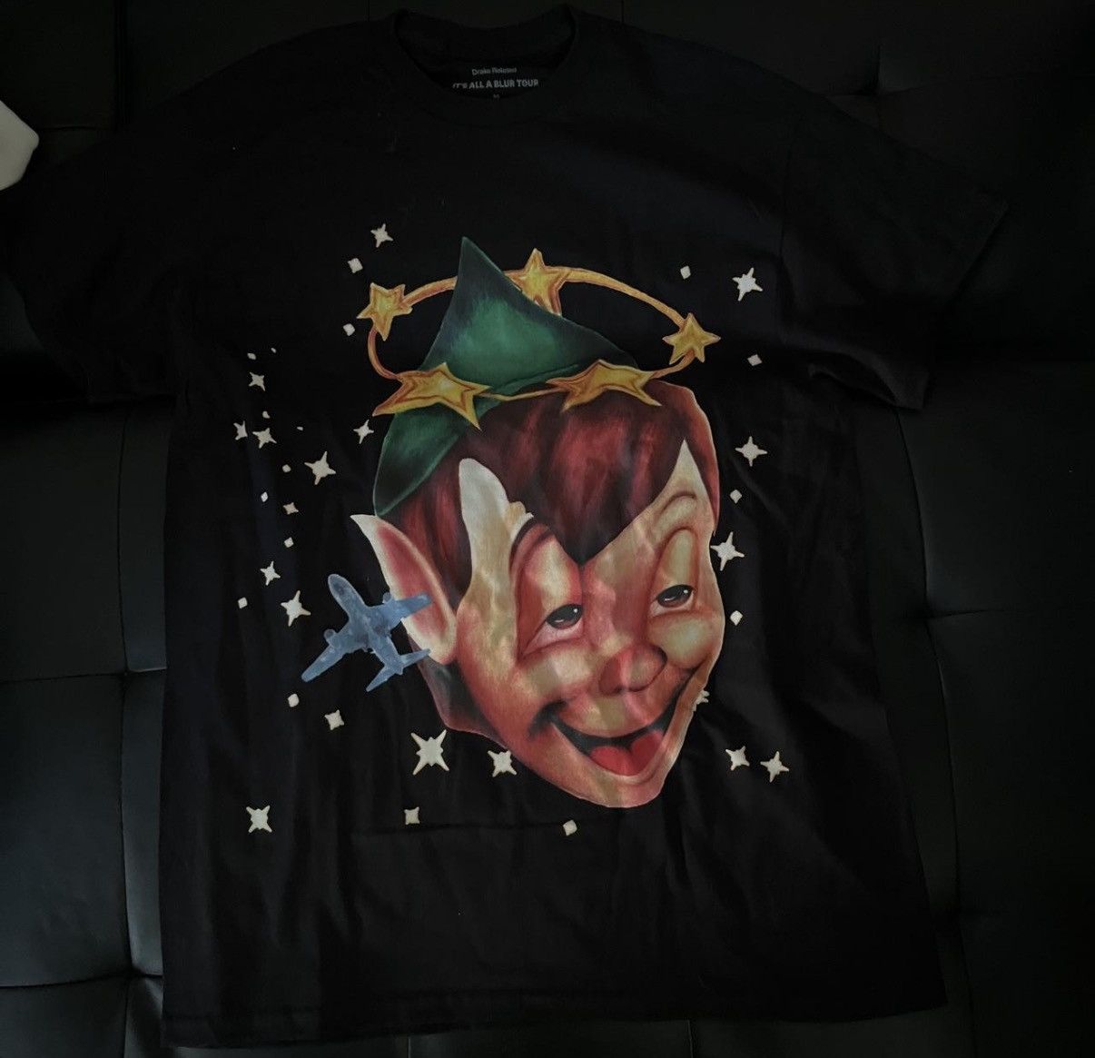 21 Savage × Drake Drake Unreleased Peter Pan IAAB 2023 Tour Shirt | Grailed