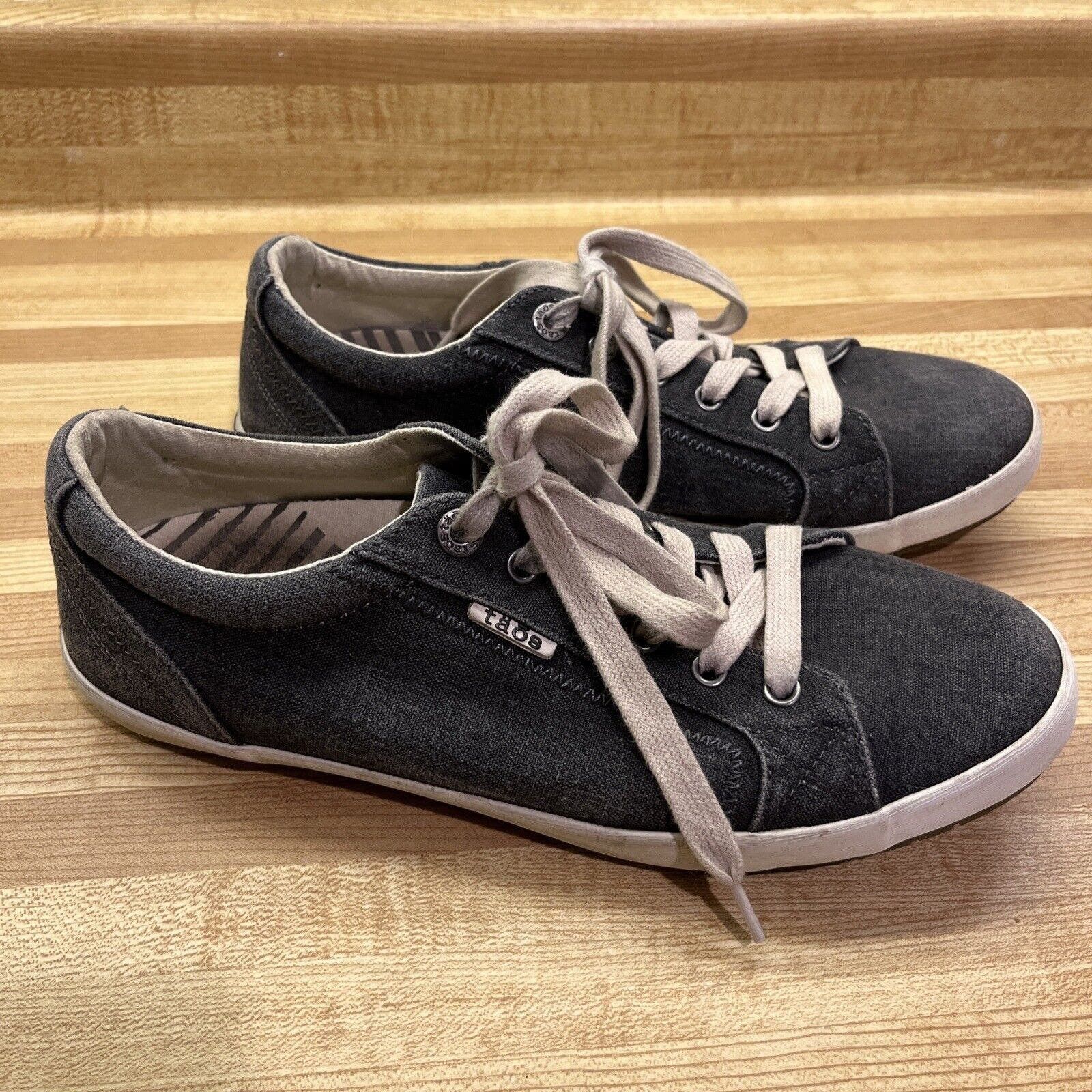 Taos TAOS Star Charcoal STA-12844 Wash Canvas Shoes Women's 11 | Grailed