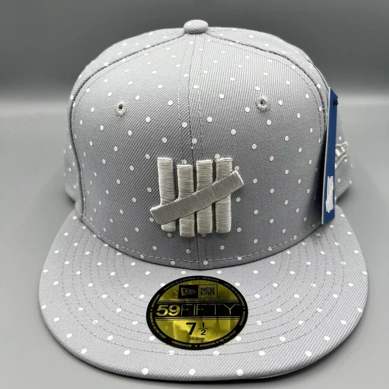 New Era Undefeated Hat Men 7 1/2 Polka Dots 59Fifty New Era Fitted ...