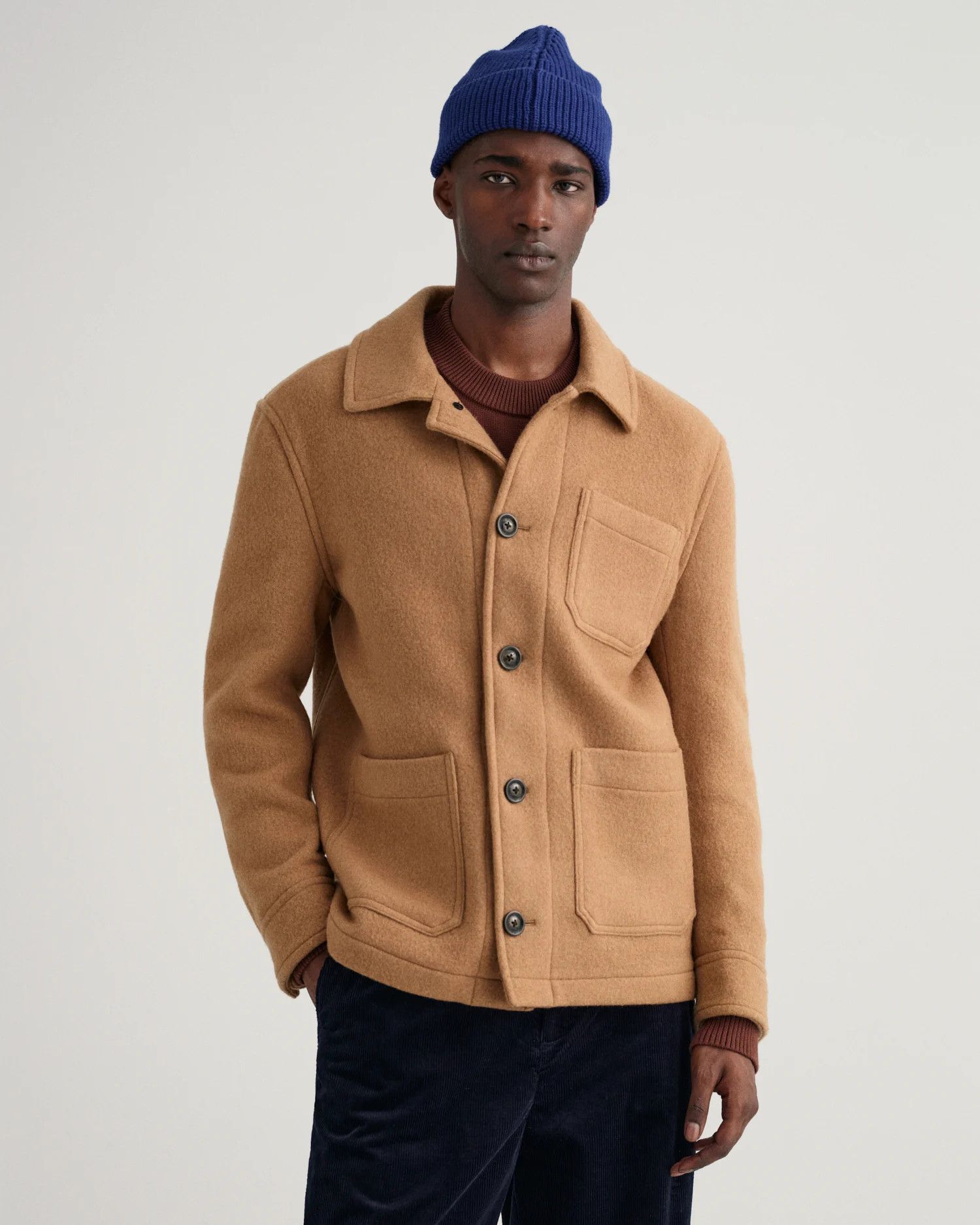 Gant Gant Short Wool Jacket Jacket | Grailed