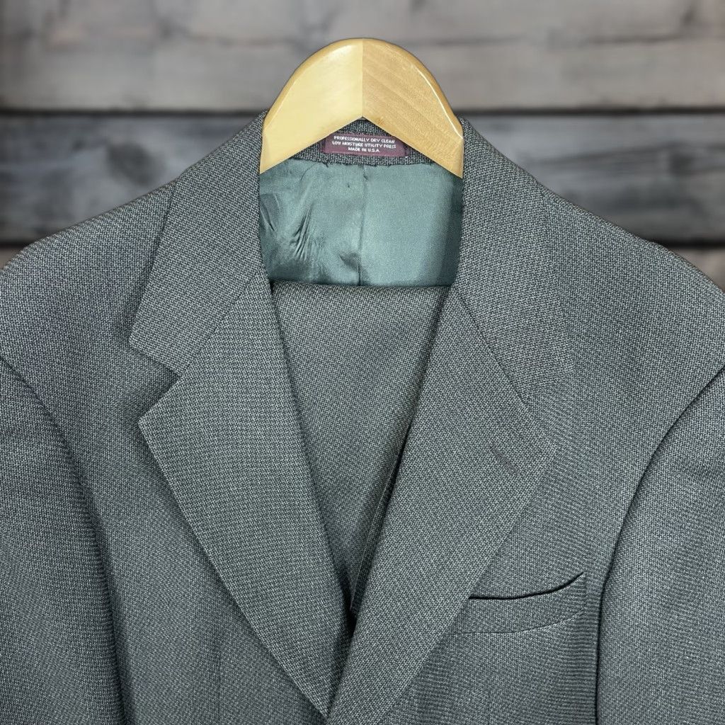 Evan Picone Evan Picone USA Made 2 Piece Suit Mens 38R 32x29 Brown Pure ...