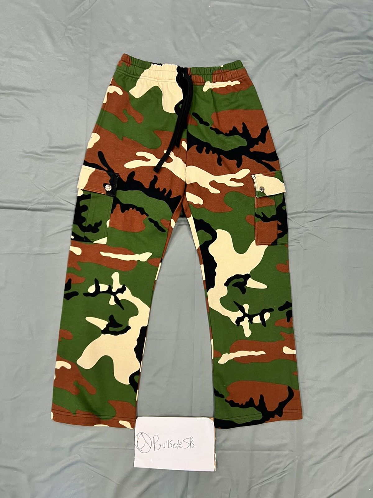 Chrome Hearts Chrome Hearts Matty Boy Caution Camo Sweatpants | Grailed