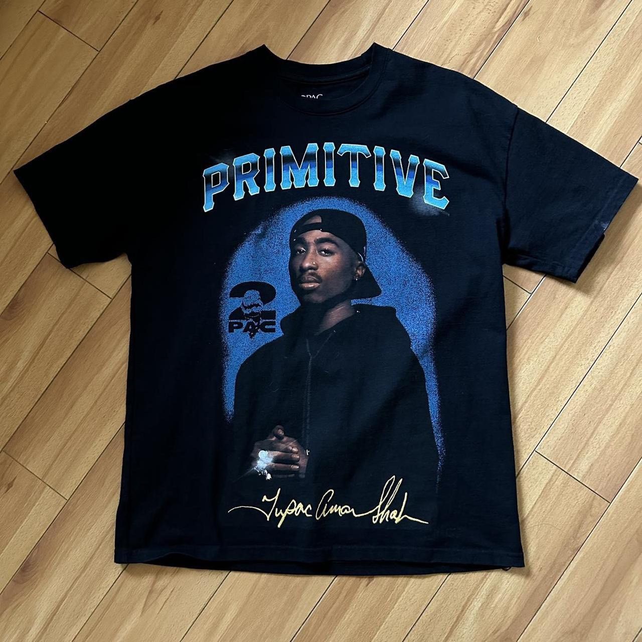 Primitive PRIMITIVE X 2PAC BLACK TEE | Grailed