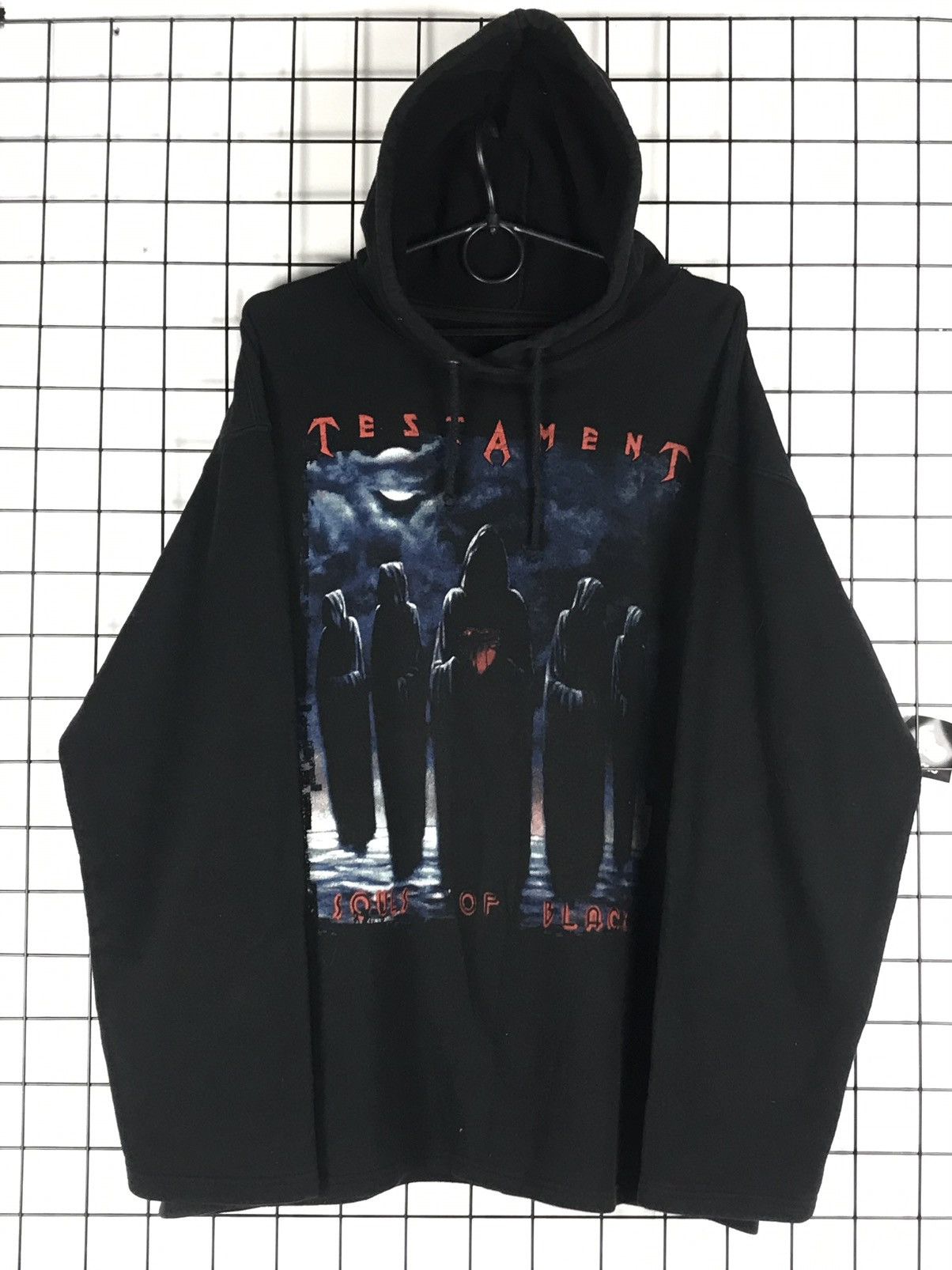 Vintage Vintage Rare rock Hoodie Testament Souls Of Black 90s. | Grailed