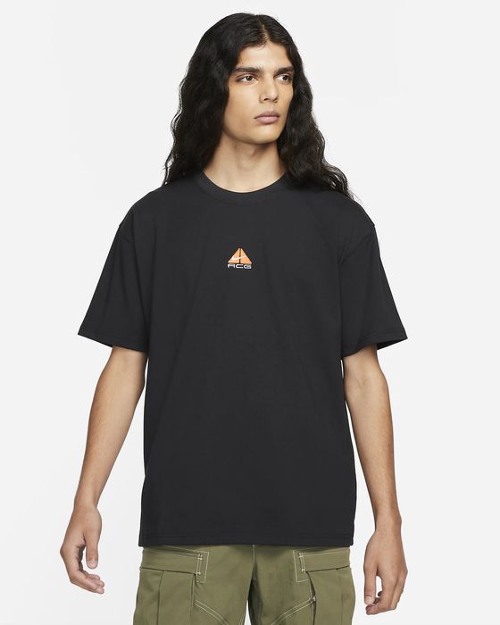 Nike ACG Nike ACG Logo Black Men's T-Shirt Sz Large - Brand New | Grailed