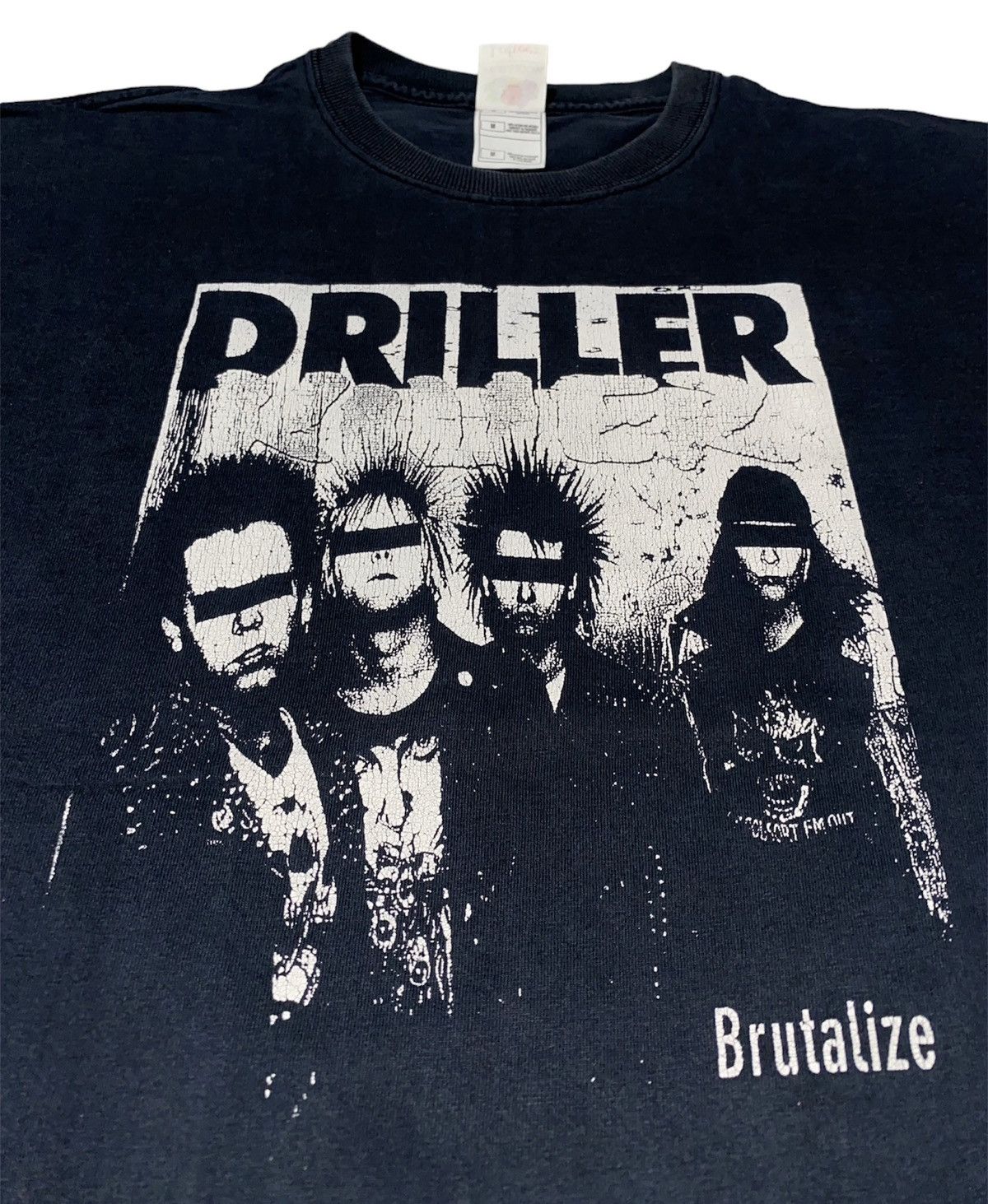 Vintage DRILLER KILLER BRUTALIZE, 90s Crust Punk, Hardcore Punk Band ...