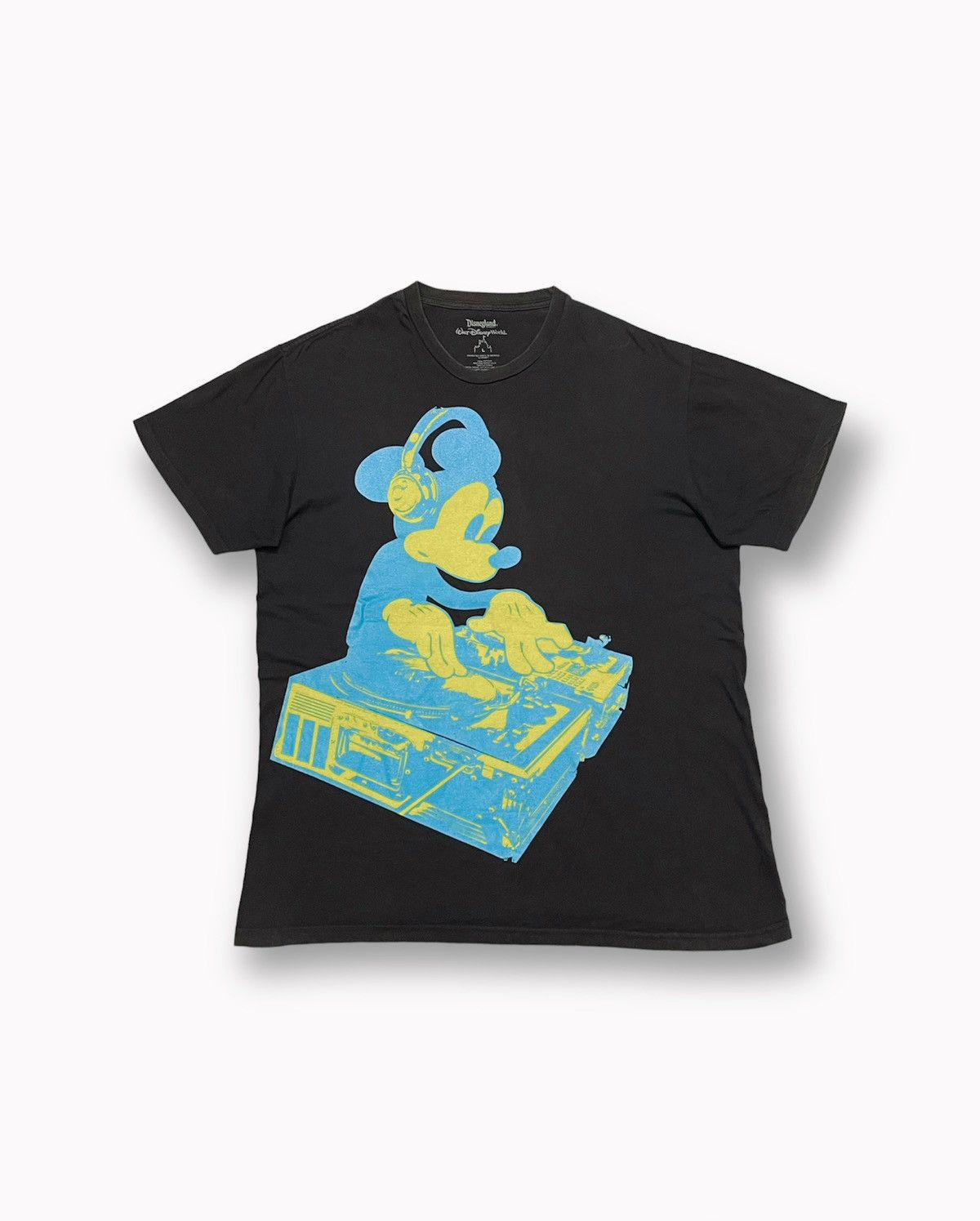 Cartoon Network × Disney × Mickey Mouse MICKEY MOUSE DJ DISNEY T-SHIRT ...