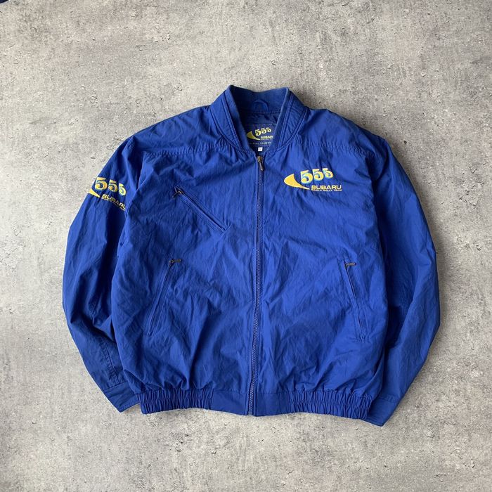 Vintage VINTAGE 555 SUBARU RACING MOTORSPORT FADED JACKET | Grailed