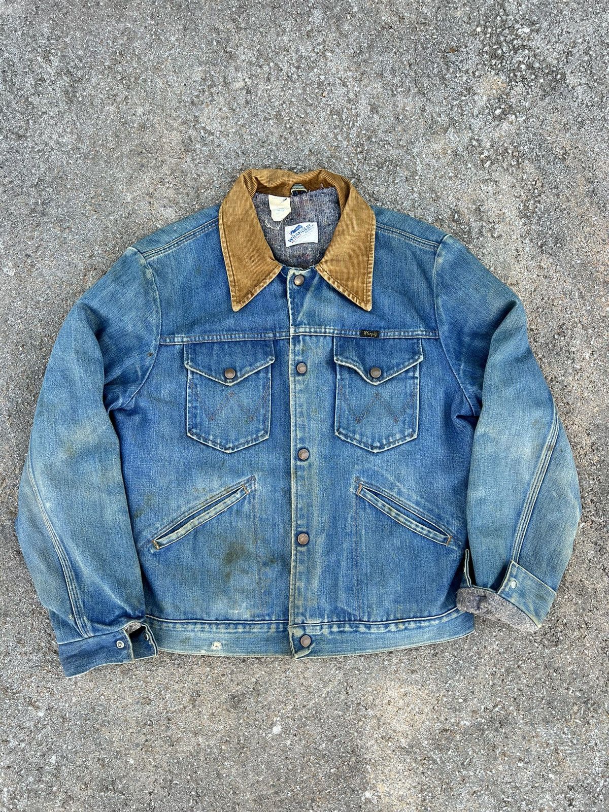 Levi's Vintage Clothing × Vintage × Wrangler 70s Perfectly Faded ...