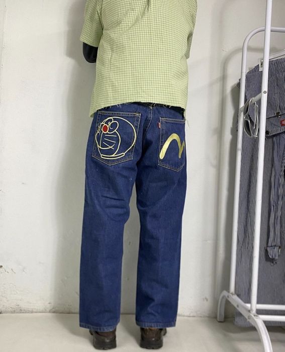 Vintage Vintage Evisu x Doraemon Japanese Brand | Grailed