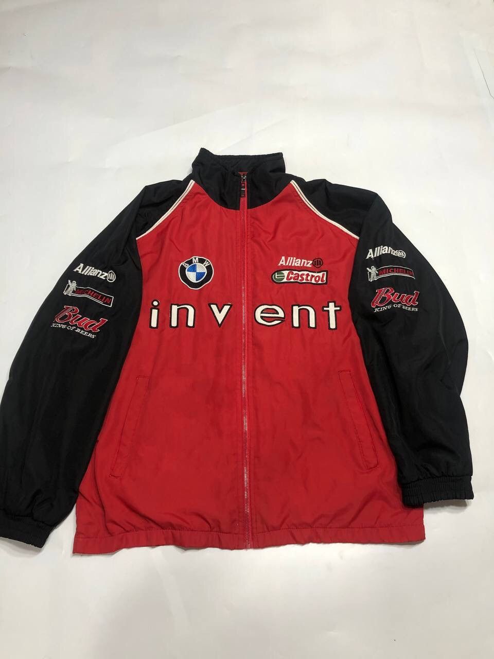 Vintage Vintage BMW Invent Tyco Motorrad Tas Racing Fleece JacketY2K ...