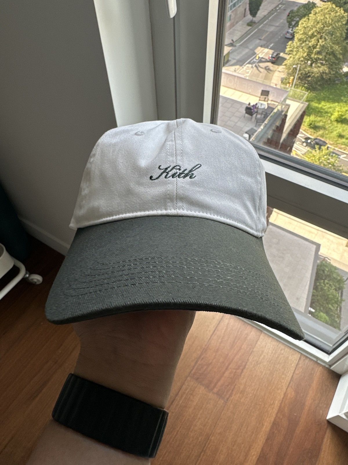 Kith Kith Script Long Bill Hat | Grailed