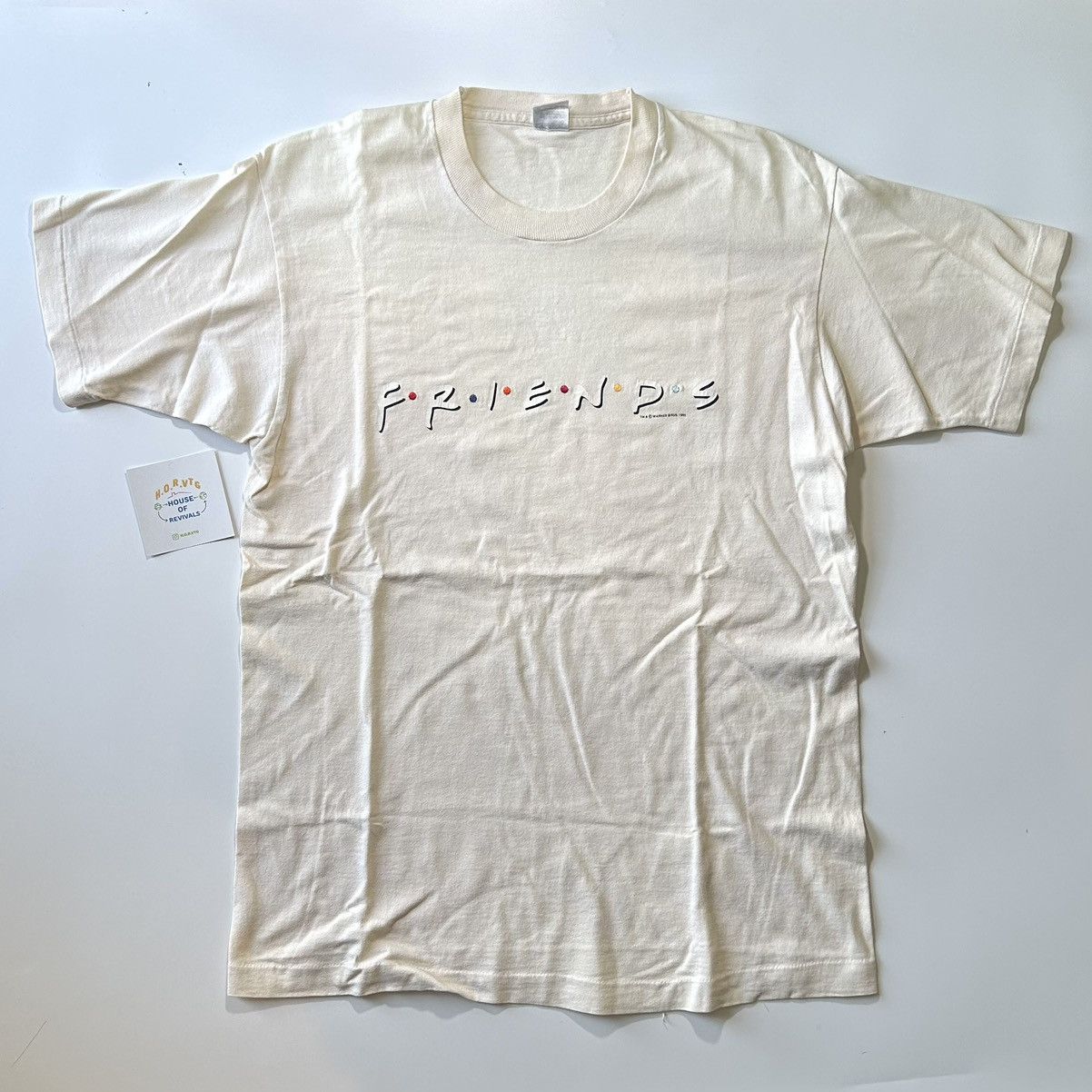 Vintage Vintage 1995 Friends TV Show promo single stitch t-shirt | Grailed