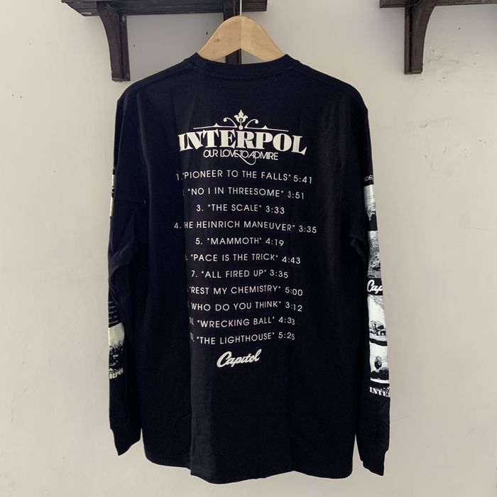 Rare INTERPOL BAND x band tees x rare | Grailed