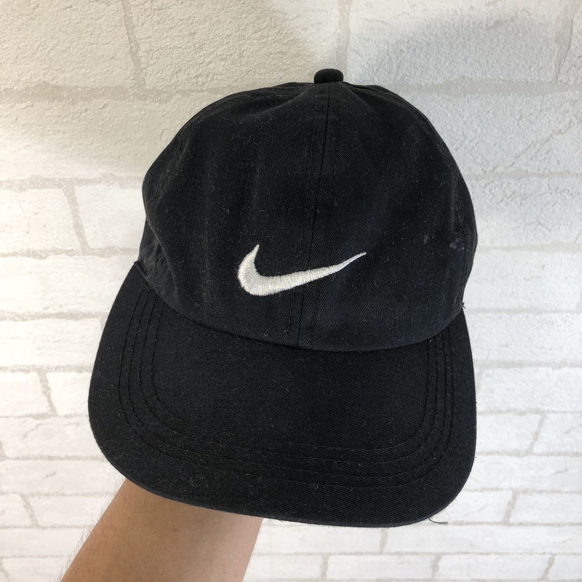 Nike Vintage Nike 90s inter MEDIOLAN Milan cap og soccer hat blac | Grailed
