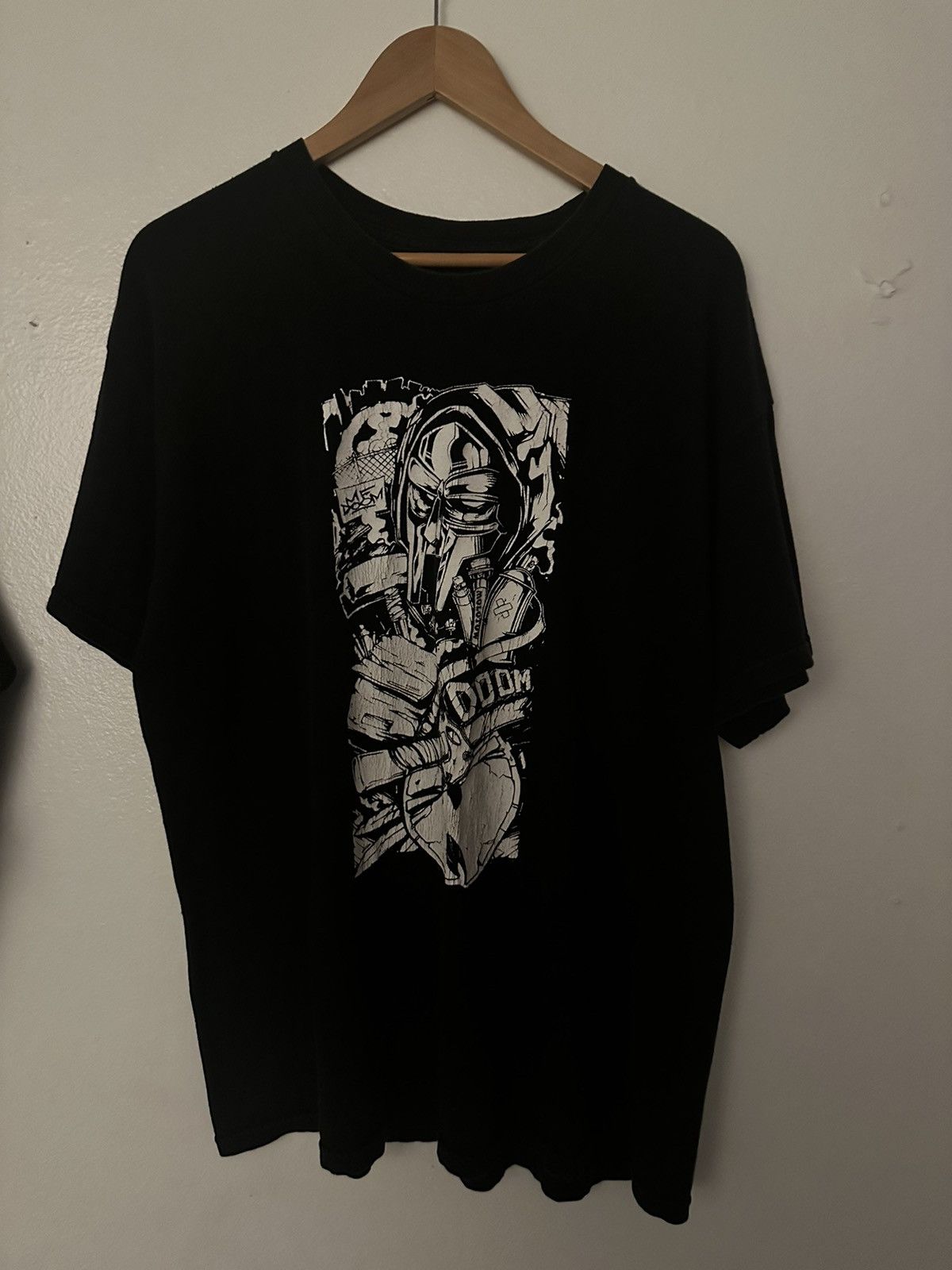 MF Doom × Rap Tees × Vintage Early 2000s MF DOOM Graffiti T-Shirt | Grailed
