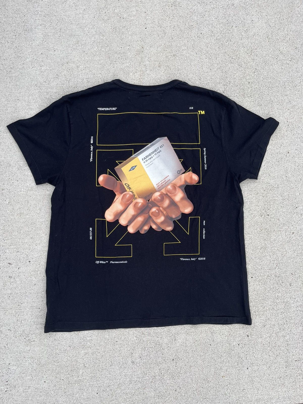 Off-White Offwhite hands tee shirt | Grailed