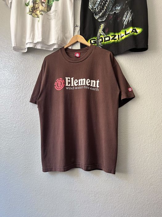 Vintage Vintage Element Skateboards OG Wind Water Fire Earth Tee | Grailed
