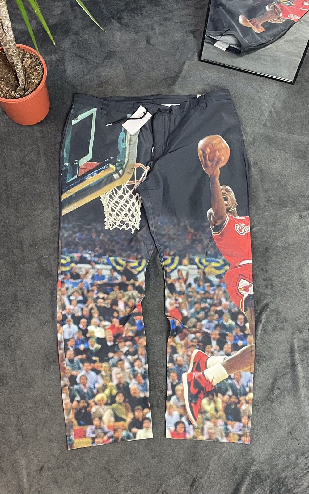 Jordan Brand × Nike × Streetwear Nike Air Jordan Vintage Nylon Pants ...
