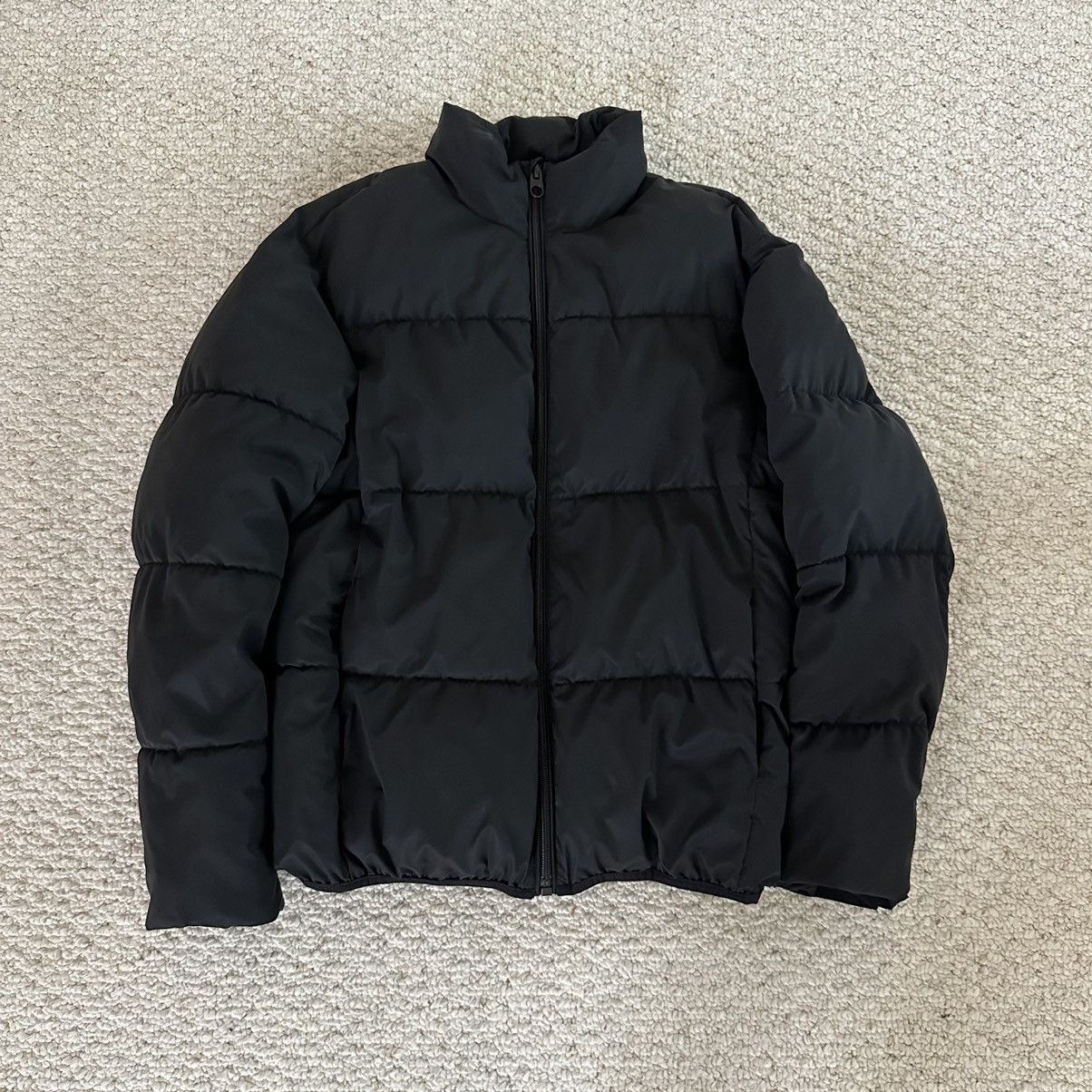 Zara Black Puffer Jacket | Grailed