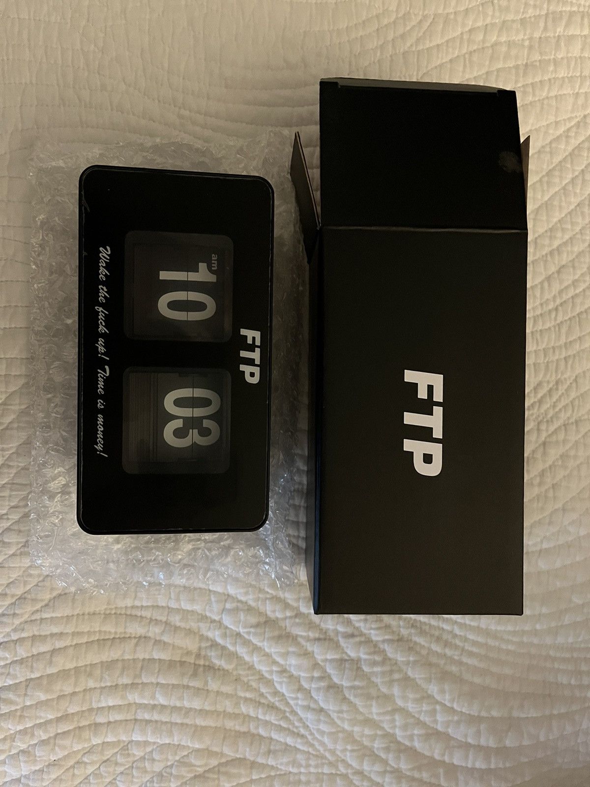 Fuck The Population FTP Flip Clock | Grailed