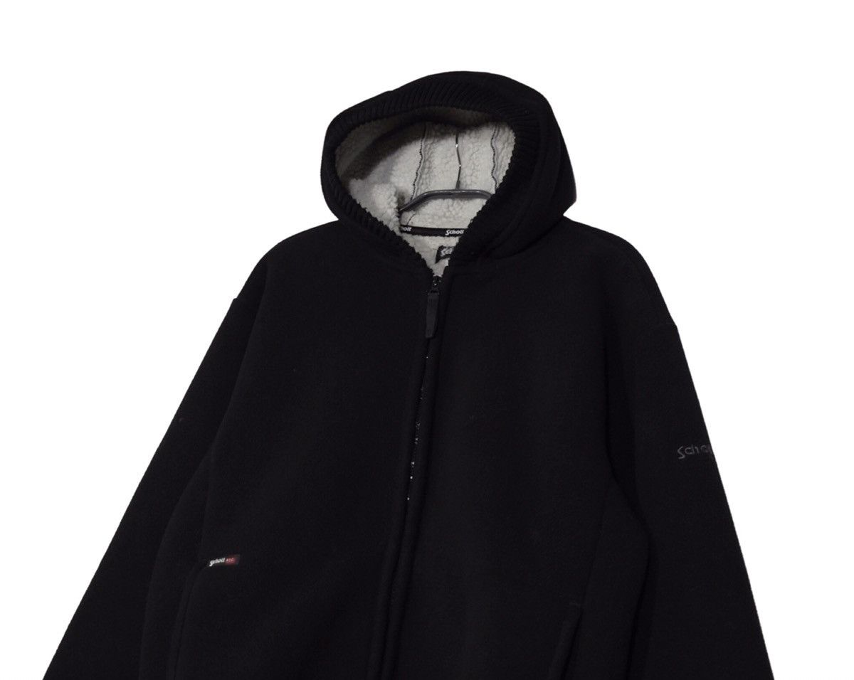 Schott Schott NYC Vintage Fleece Sherpa Jacket Men's S Black | Grailed