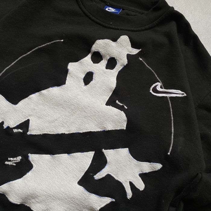 Nike vintage ghost custom nike y2k sweatshirt | Grailed