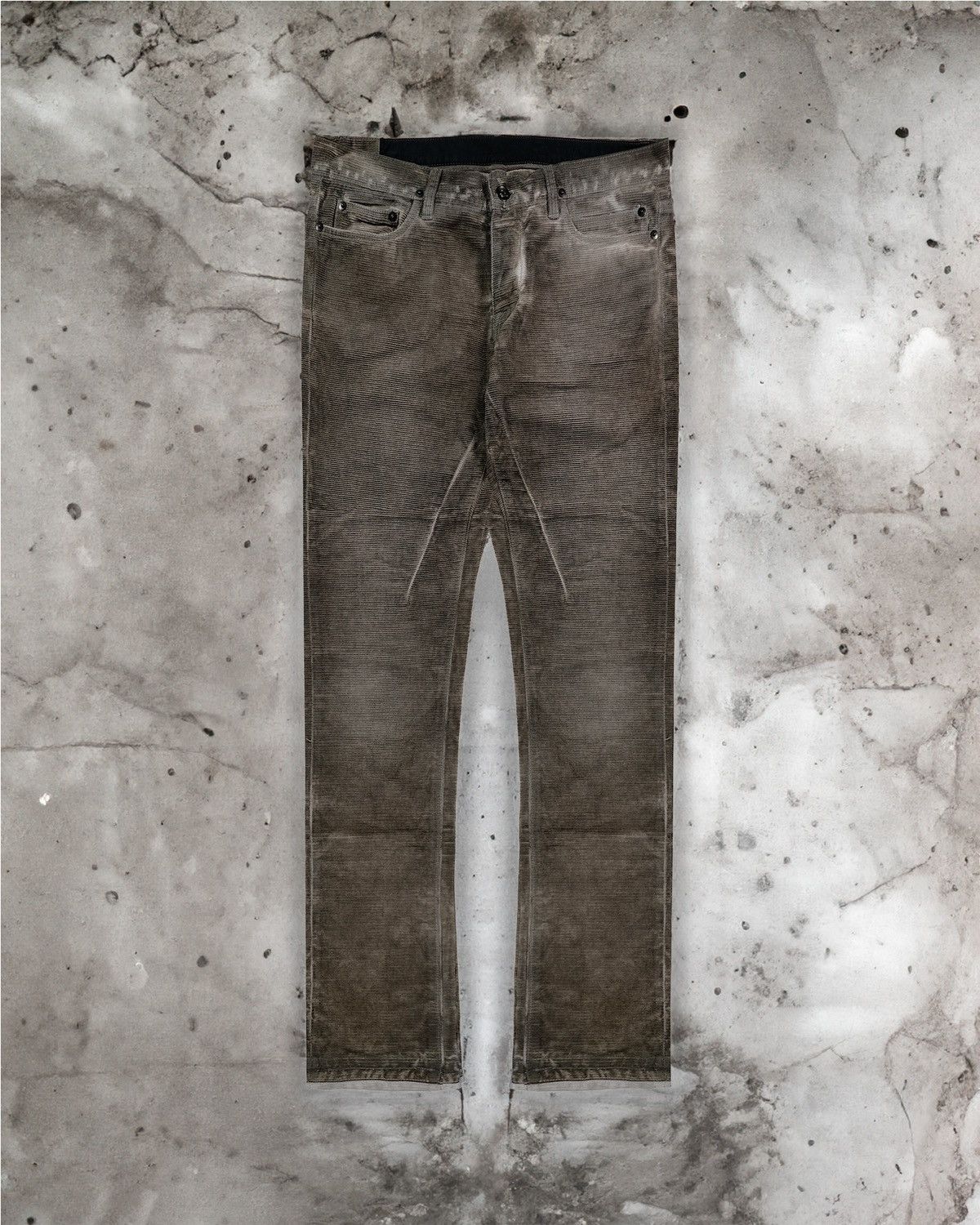 Rick Owens Rick Owens Sample “Grosgrain” Jeans - SS09 “Strutter” | Grailed