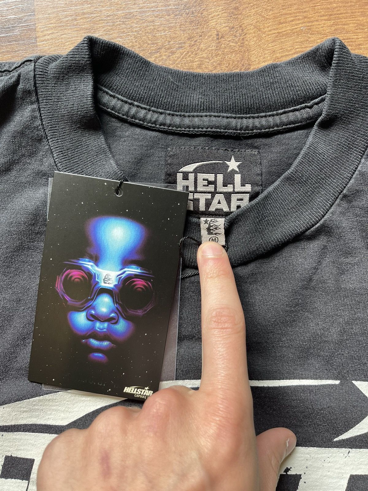 HELLSTAR HELLSTAR classic logo tee | Grailed