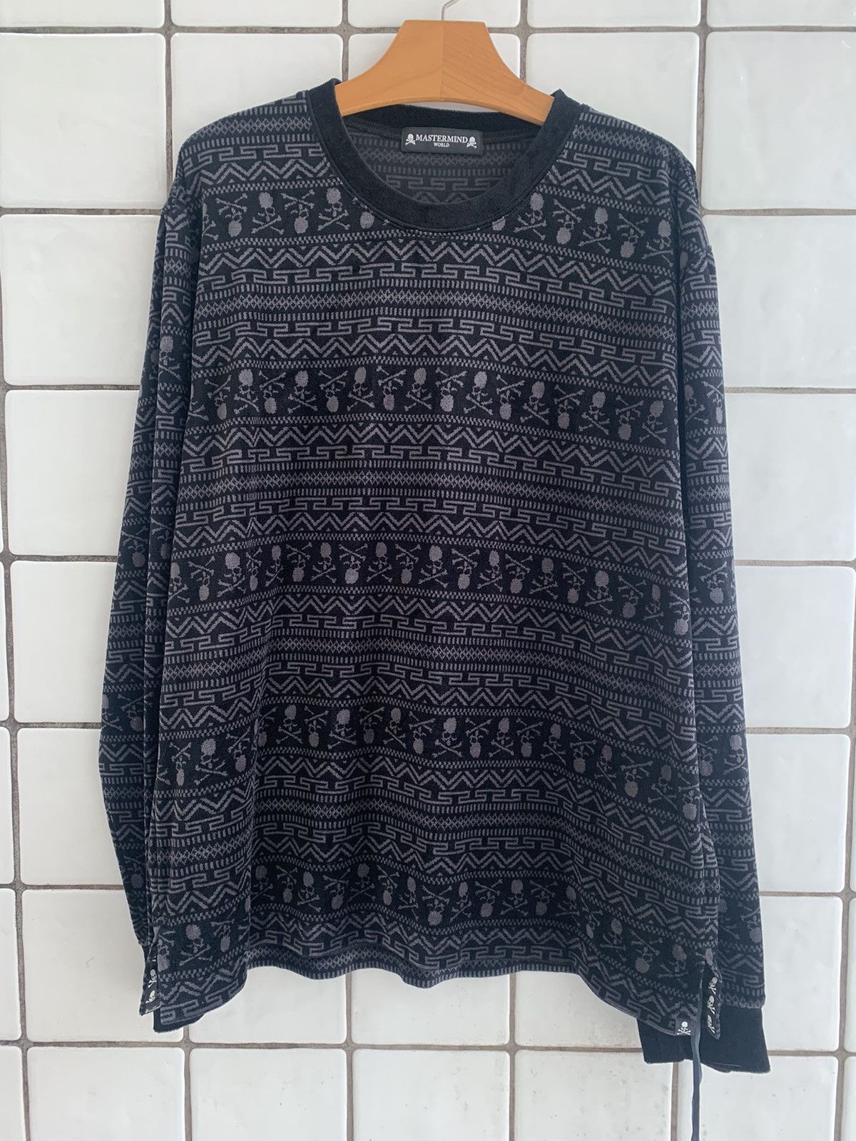 Japanese Brand × Mastermind Japan × Mastermind World Mastermind Sweater ...