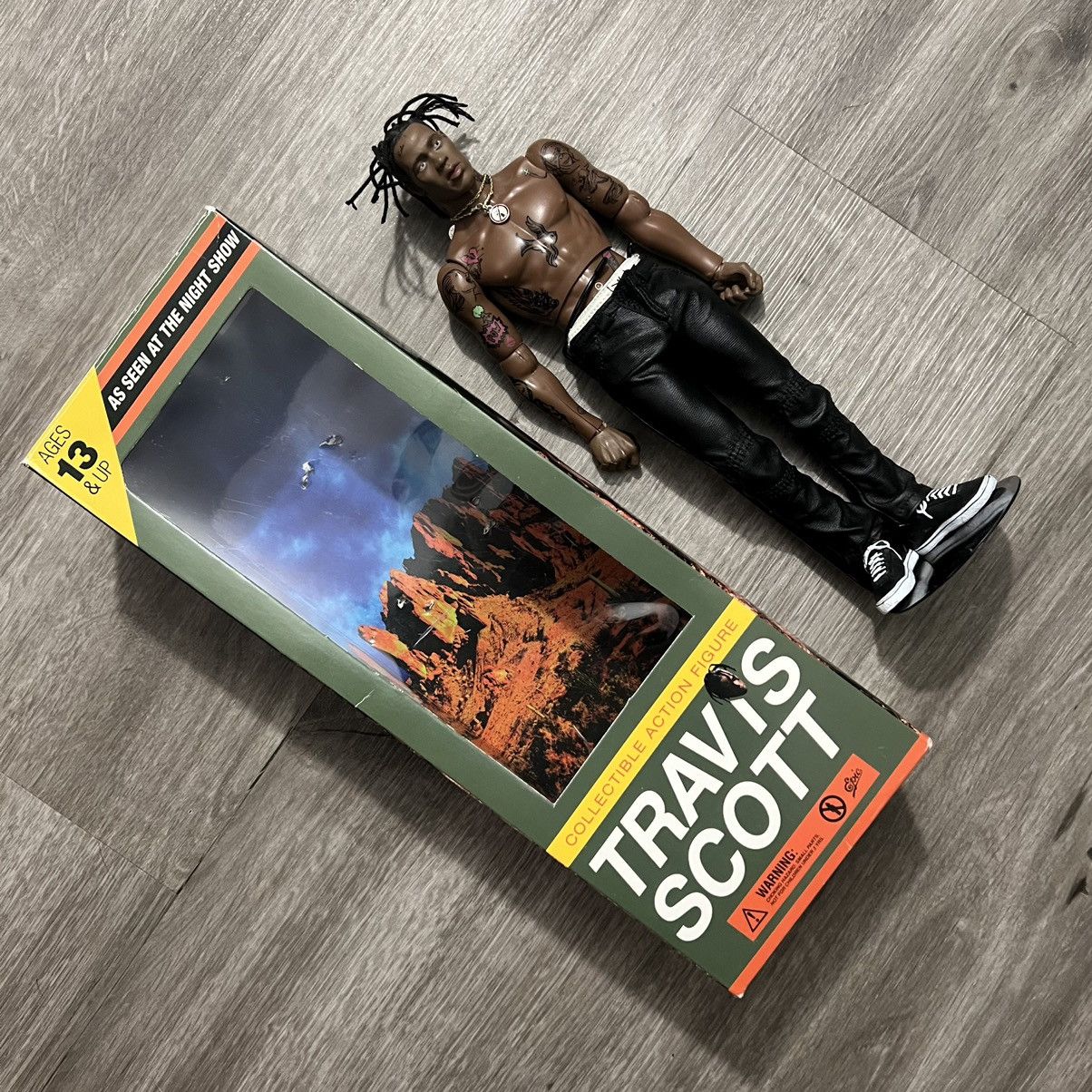 Travis Scott Travis Scott Rodeo Action Figure Doll Rare Grailed