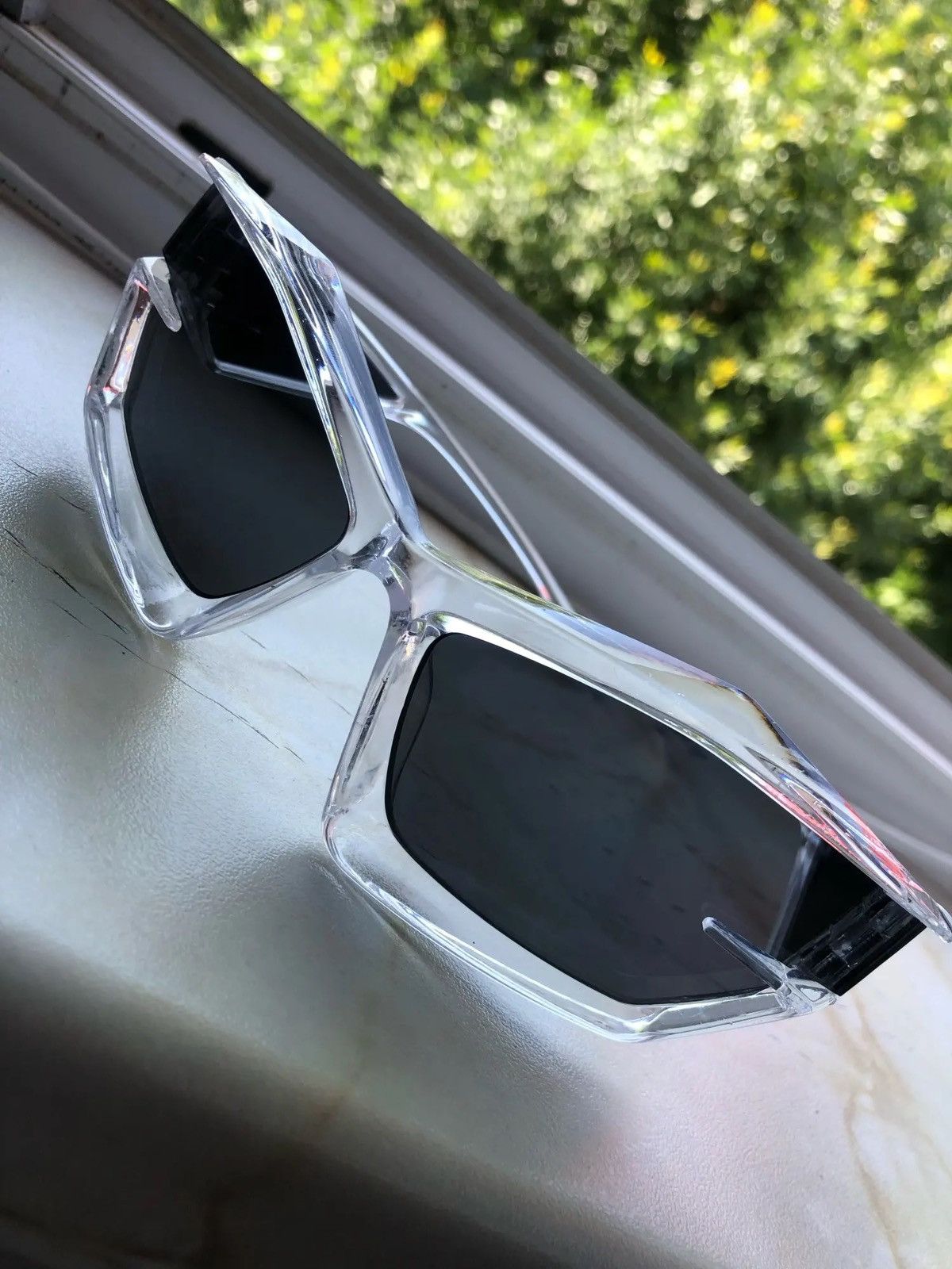 Kurt Cobain Batman Style Silvery Black Sunglasses | Grailed