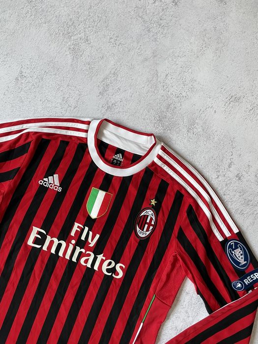 Adidas Adidas AC Milan 2011/2012 Champions League 27 Prince Boateng ...