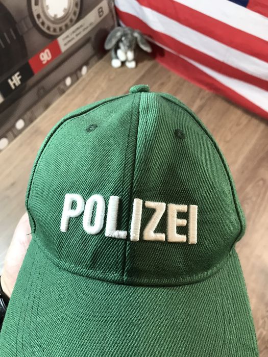 Vintage Vintage Polizei Cap style 90s | Grailed