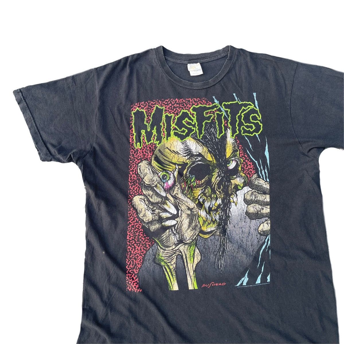 Band Tees × Misfits × Vintage Misfits By Pushead 2012 (distressed style ...
