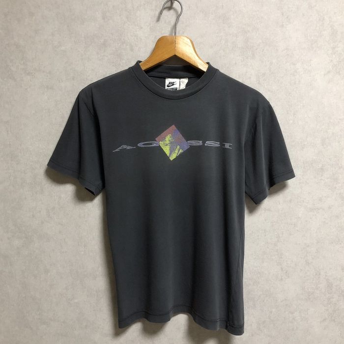 Nike RARE Vintage Andre Agassi Challenge Court Nike Tee | Grailed