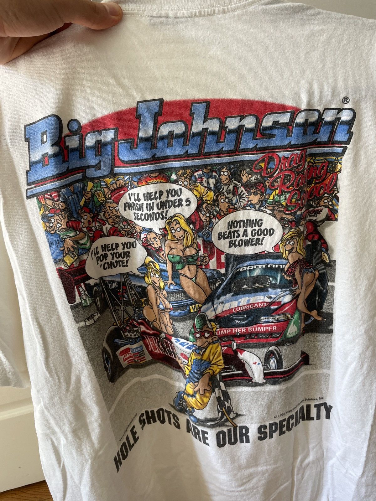 Vintage Vintage Big Johnson drag racing school Hawaii | Grailed