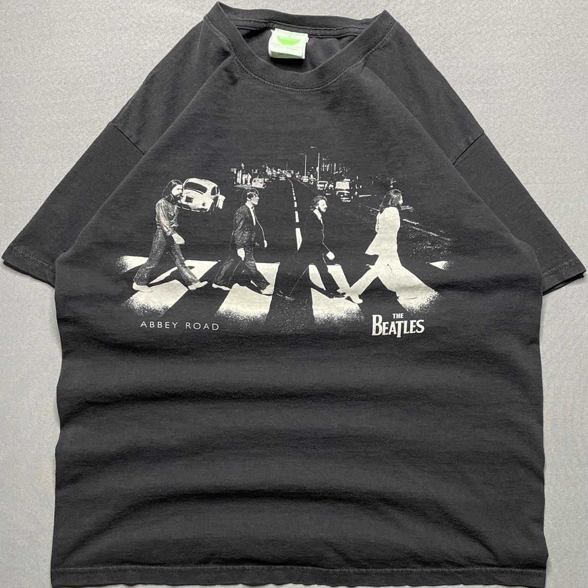 Band Tees × Streetwear × Vintage Vintage 2000's The Beatles Abbey Road Y2K Band T-Shirt | Grailed