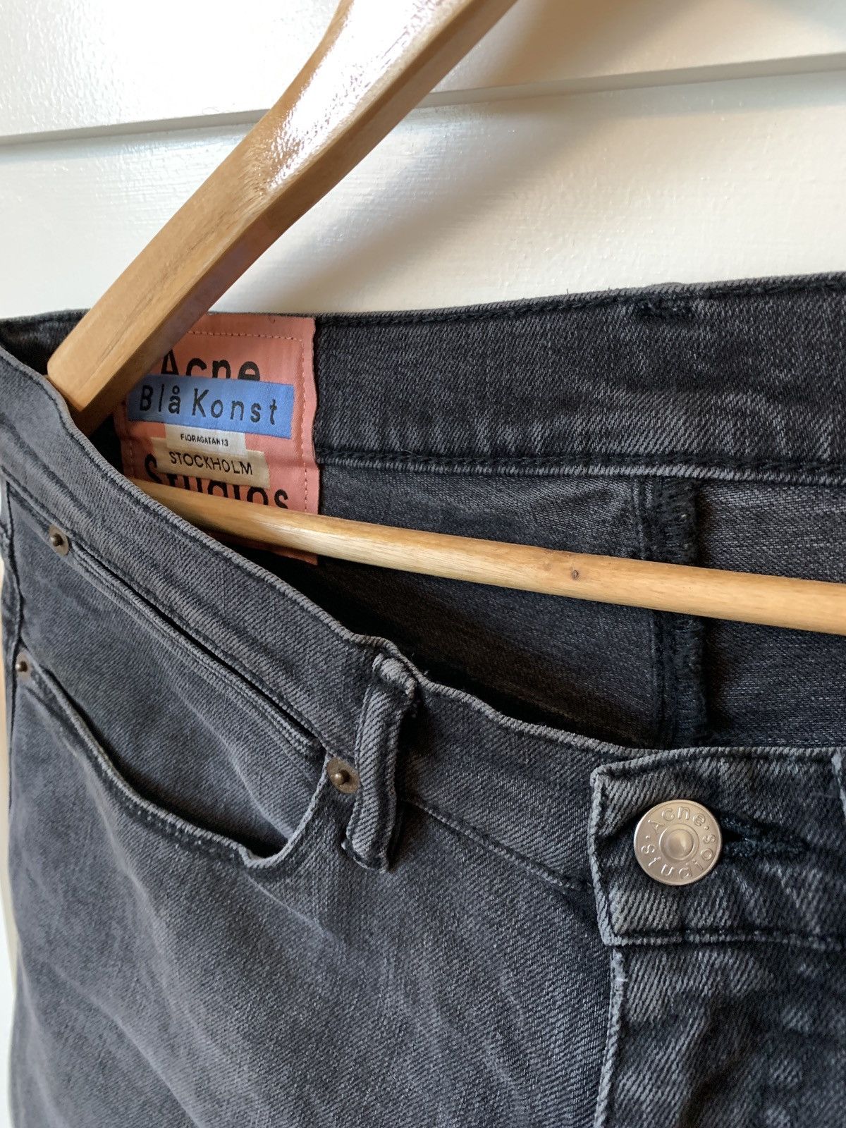 Acne Studios Blå Konst Denim | Grailed