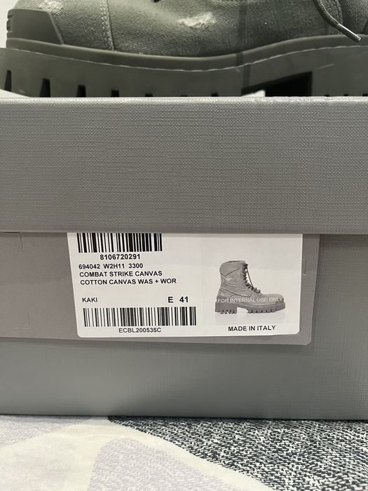 Balenciaga Balenciaga Combat Strike Canvas Boots | Grailed