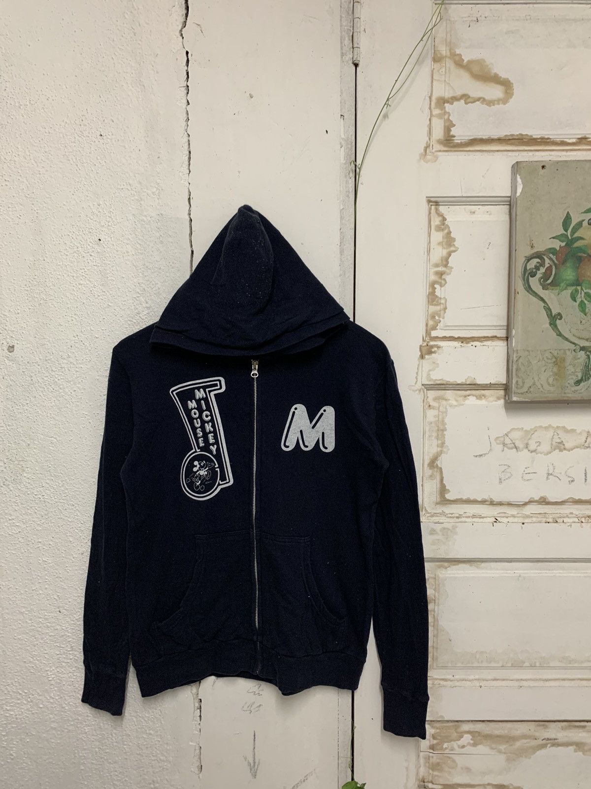 Vintage LAST DROP#Vintage Mickey Mouse Zipper Hoodie Made In Japan ...