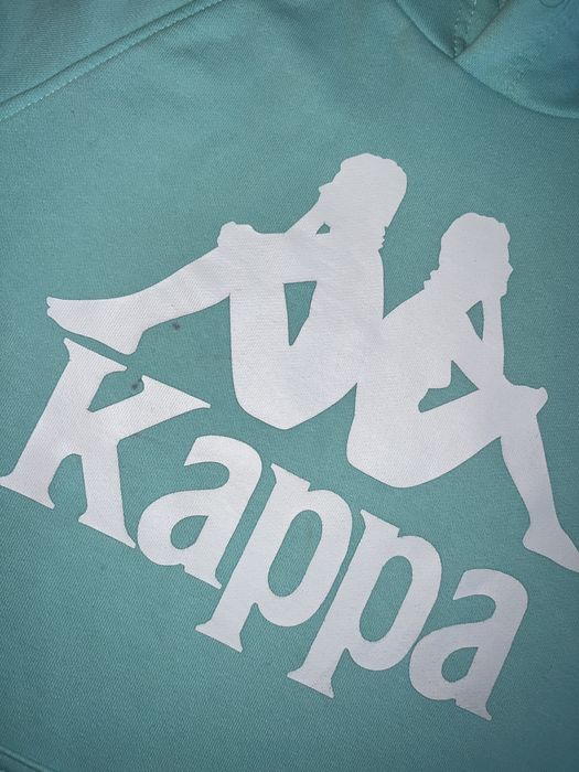 Kappa Baby blue Kappa track hoodie | Grailed