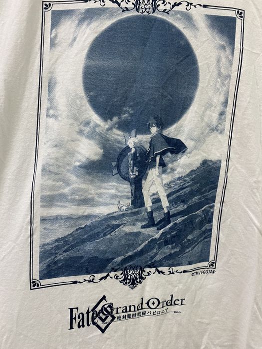 Japanese Brand Fate Grand Order Tshirt | Grailed