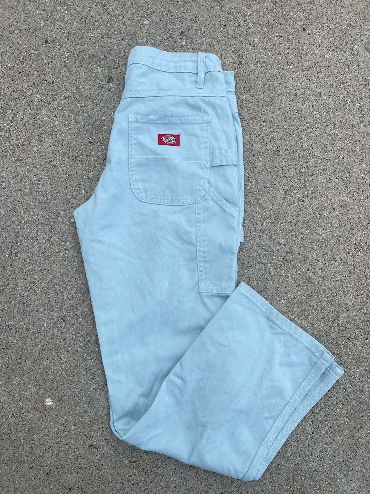 Dickies × Streetwear × Workers Dickies Light Blue Carpenter Jeans Grailed