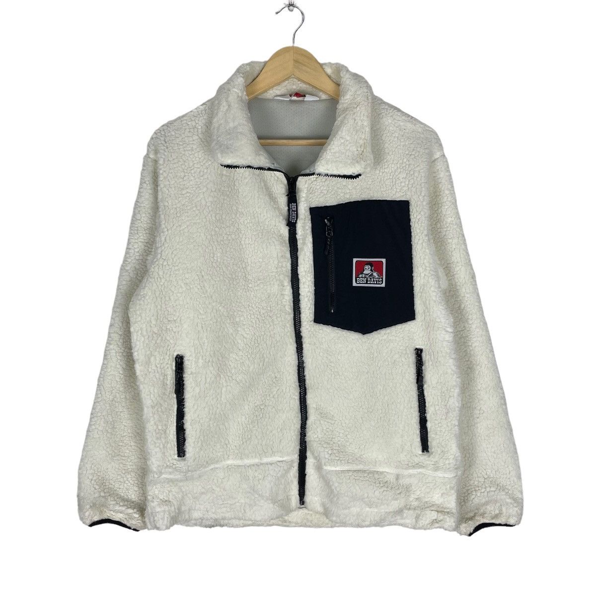 Ben Davis × Streetwear ️BEN DAVIS DEEP PILE FLEECE RETRO X JACKET | Grailed