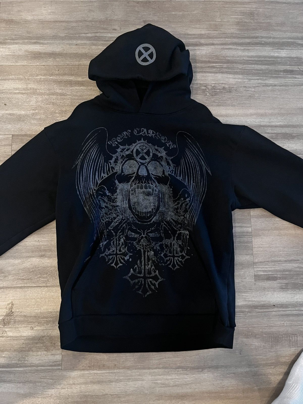 Ken Carson Ken Carson Upside Down Cross Hoodie | Grailed