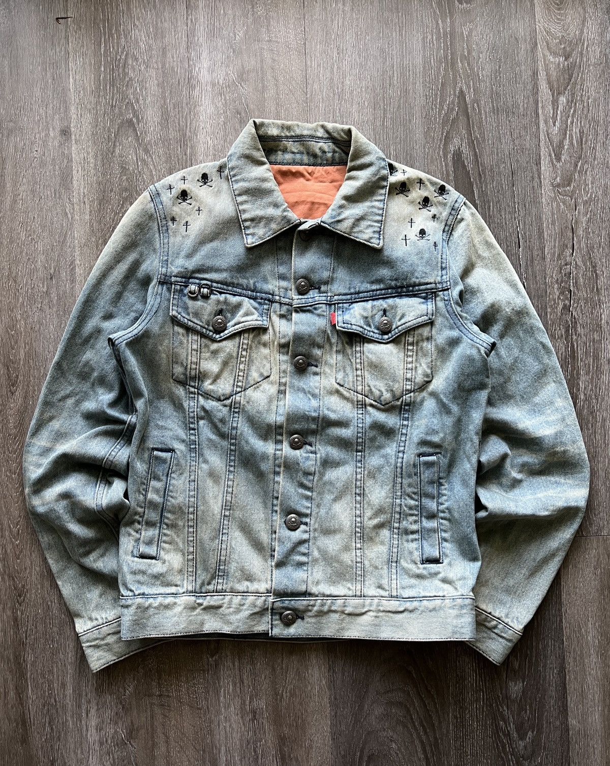 Japanese Brand × Roen × Vintage Rare Vintage Roen Skulls n crosses ...