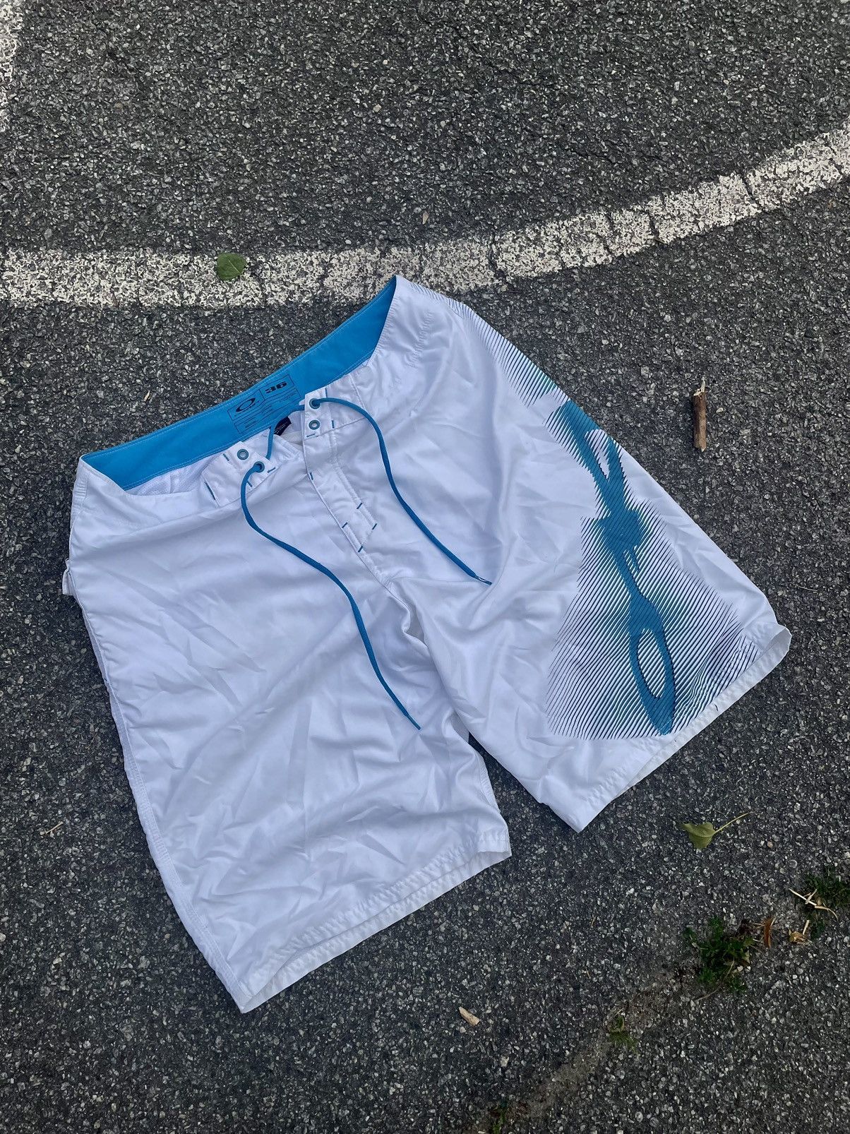 Vintage Vintage Oakley Surf Style Neylon Shorts Logo 90s Y2K | Grailed